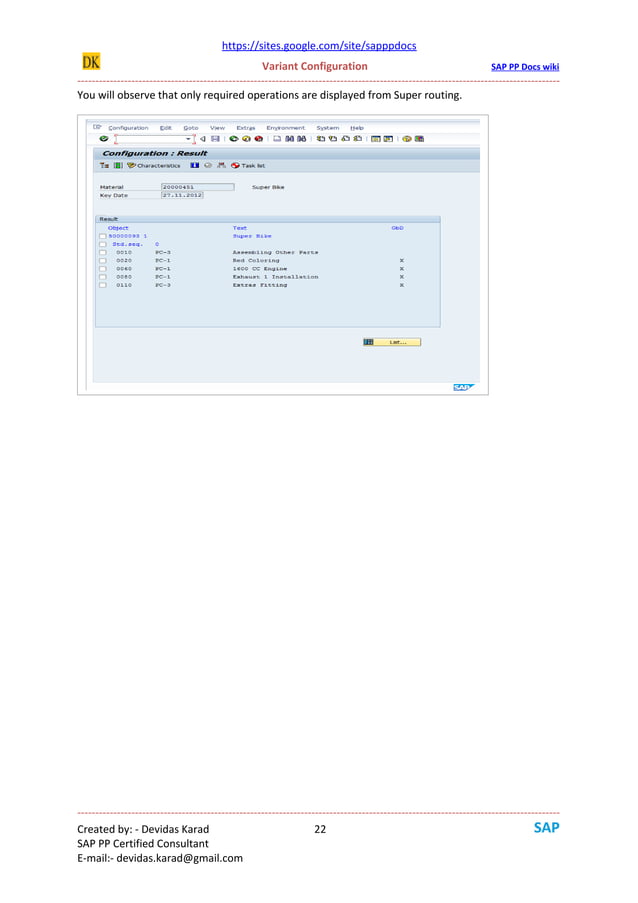 Variant Configurition in SAP: Beginners Guide | www.sapdocs.info
