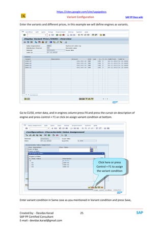 Variant Configurition in SAP: Beginners Guide | www.sapdocs.info