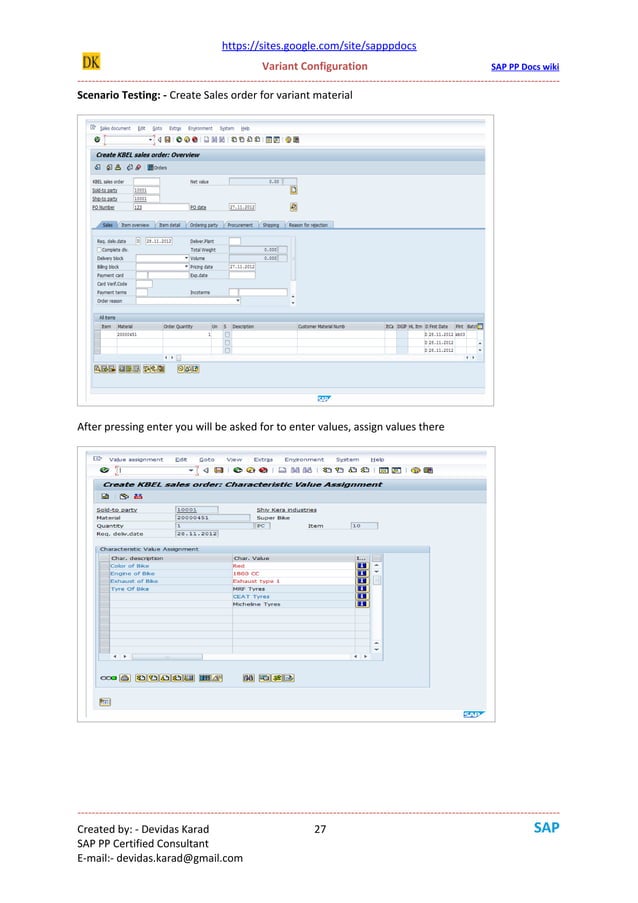 Variant Configurition in SAP: Beginners Guide | www.sapdocs.info