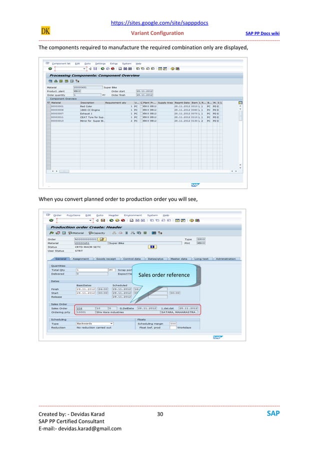 Variant Configurition in SAP: Beginners Guide | www.sapdocs.info