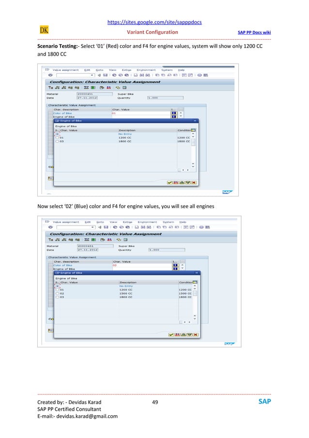 Variant Configurition in SAP: Beginners Guide | www.sapdocs.info