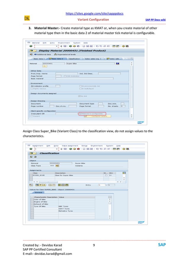 Variant Configurition in SAP: Beginners Guide | www.sapdocs.info
