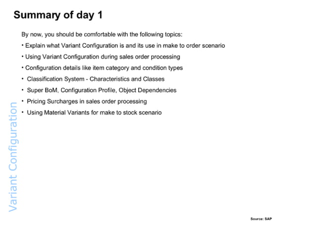Variant Configuration Overview | PDF | Computer Software and Applications | Computing