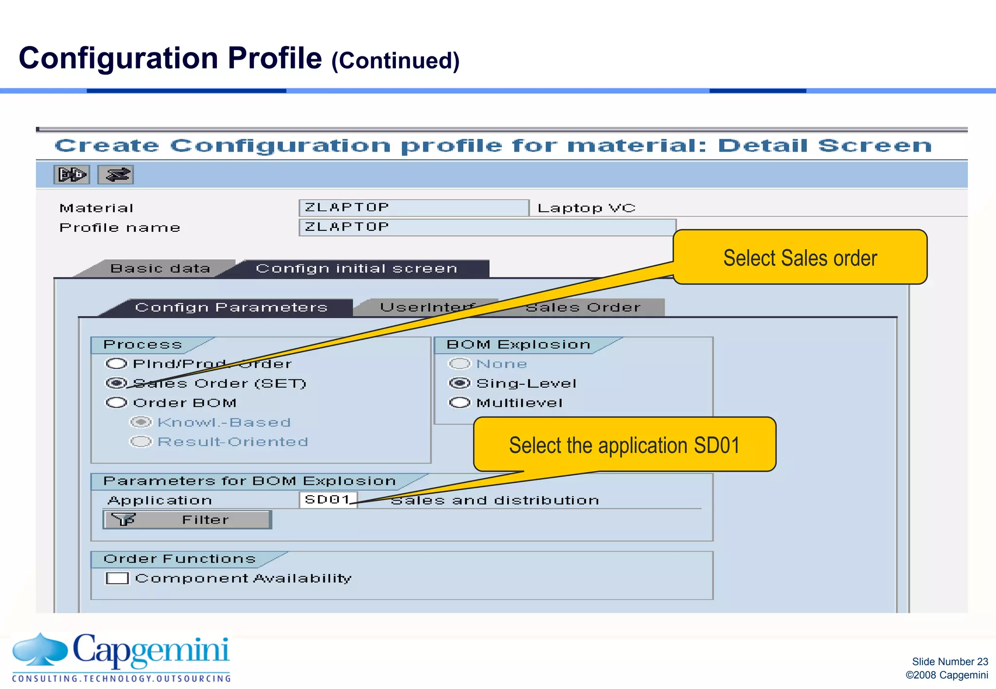 SAP SD Variant configuration-training-document 2 | PDF