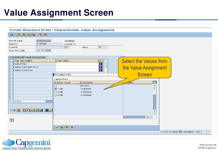 Sap Mass Update Characteristic Values