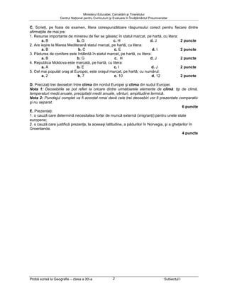 Varianta 3 bac sub I | PDF
