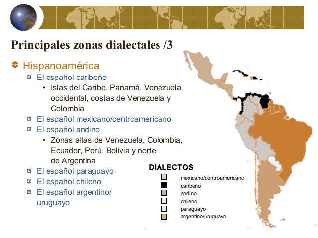 Variantes del español