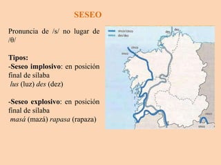 Variantes xeográficas do galego | PPT