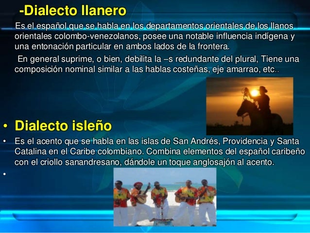 Variantes dialectales