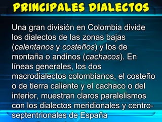 Variantes dialectales | PPTX