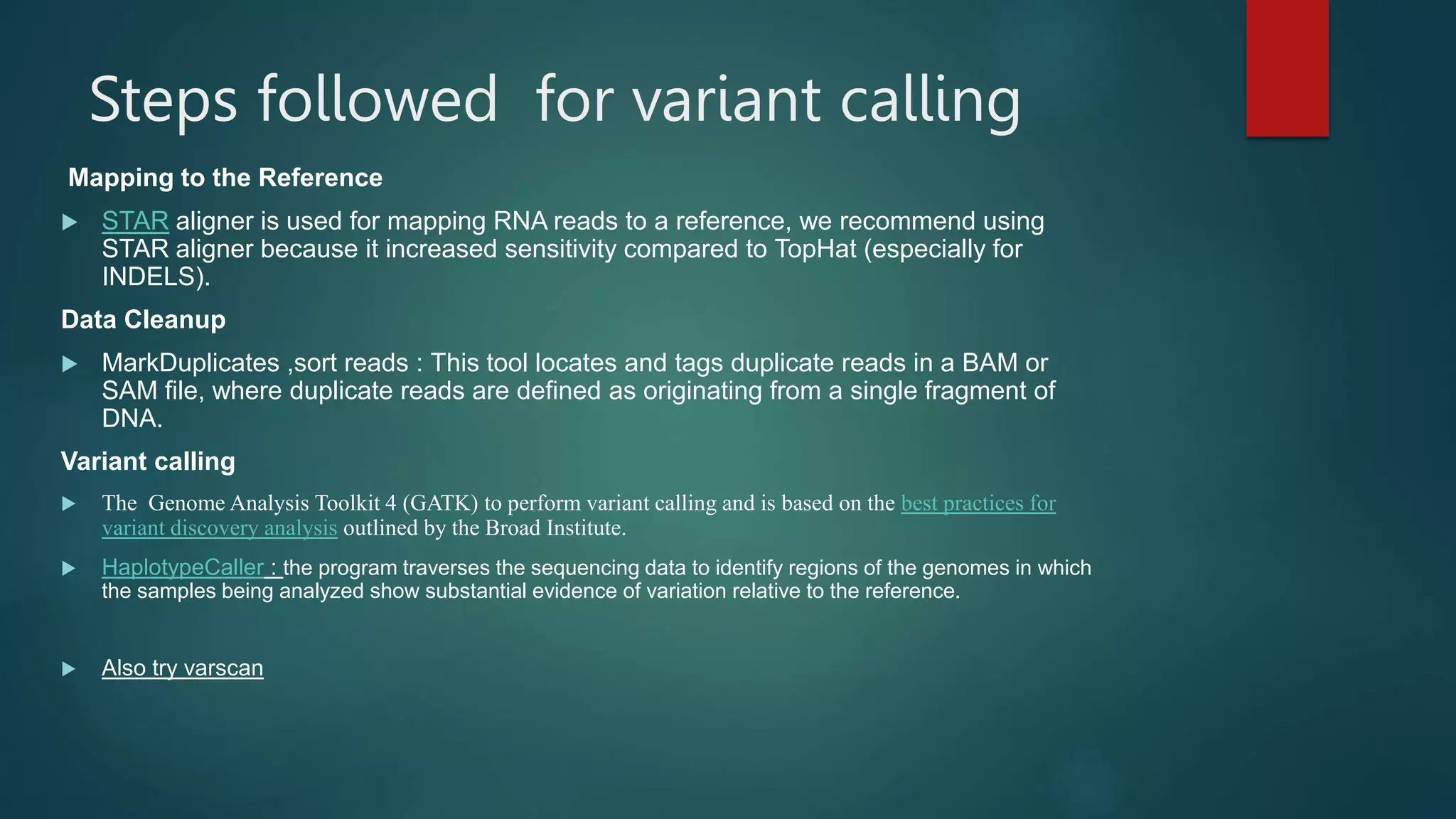 Variants calling and SNP prioritization in mouse RNA.pptx