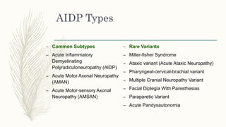 Variants of AIDP & CIDP.pptx