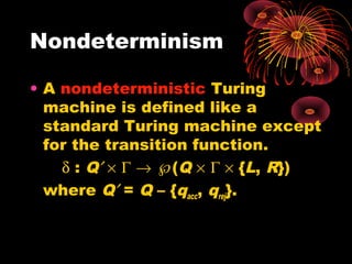 Variants of Turing Machine | PPT