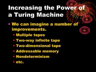 Variants of Turing Machine | PPT
