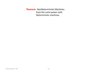Variants of Turing Machine | PPT