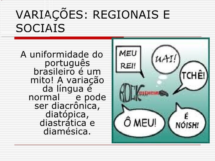 Variação Linguística
