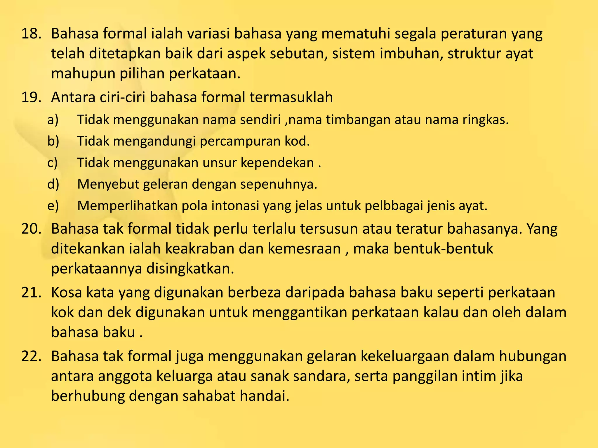 Variasi bahasa | PPTX