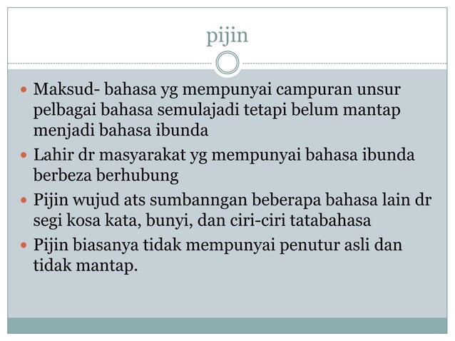Variasi bahasa | PPT