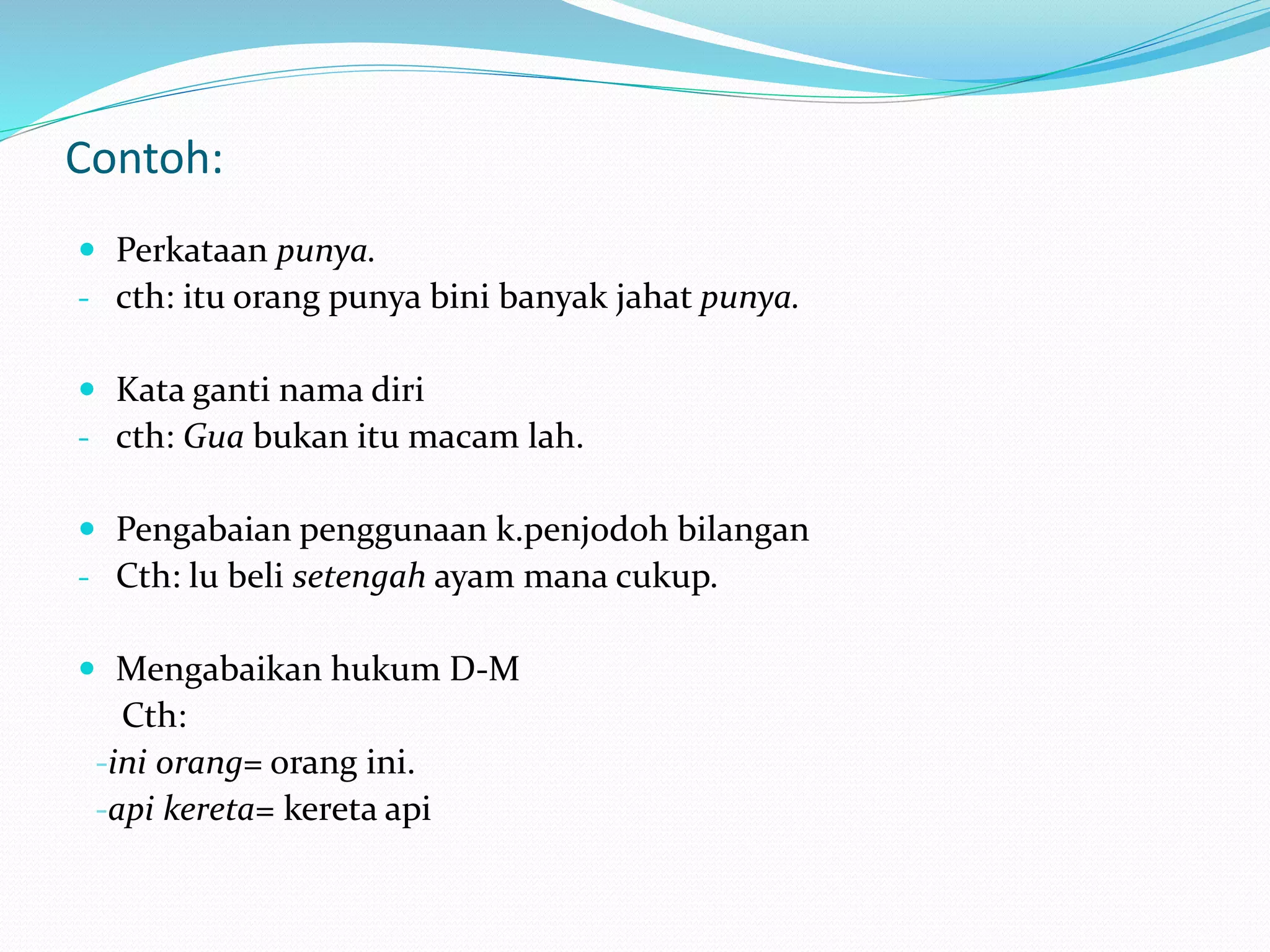 Variasi Bahasa STPM Sem3 | PPTX