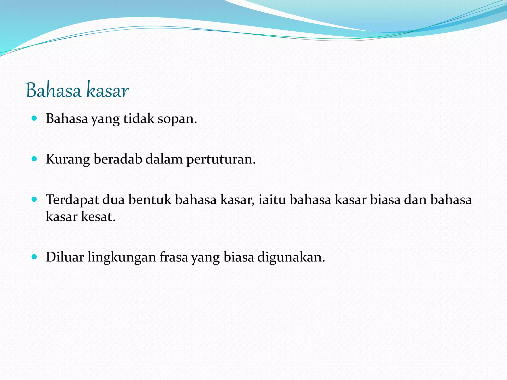 Variasi Bahasa STPM Sem3 | PPTX