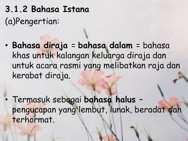 Variasi bahasa | PPTX