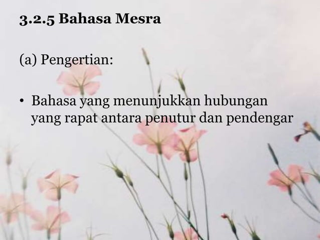 Variasi bahasa | PPTX