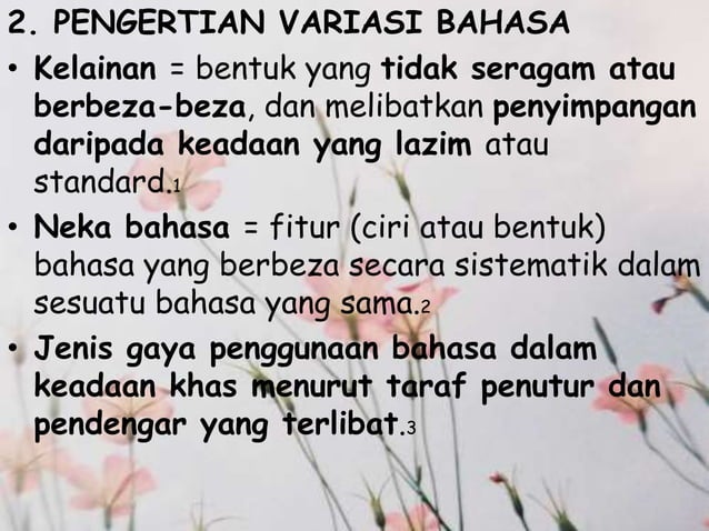 Variasi Bahasa