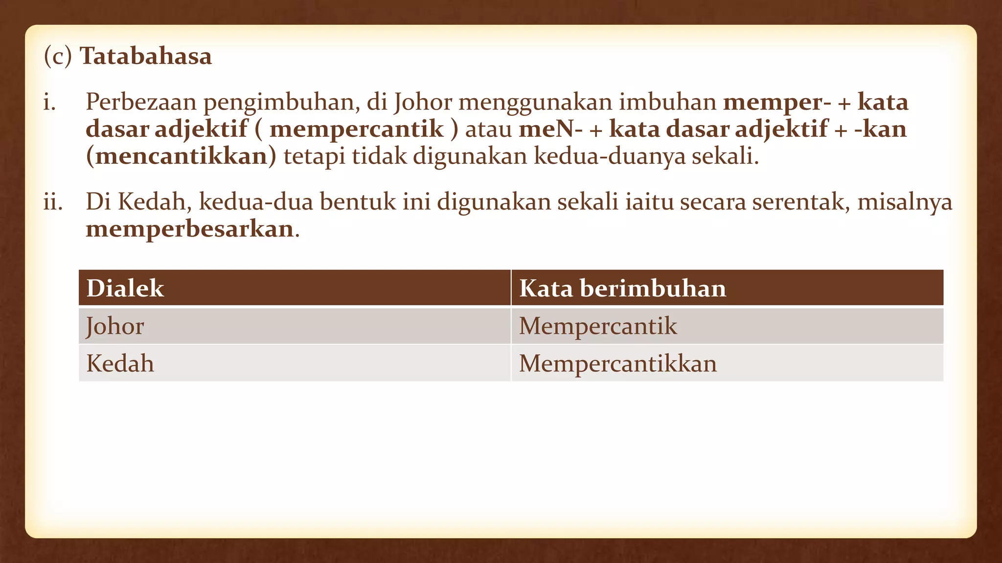 Variasi bahasa | PPTX