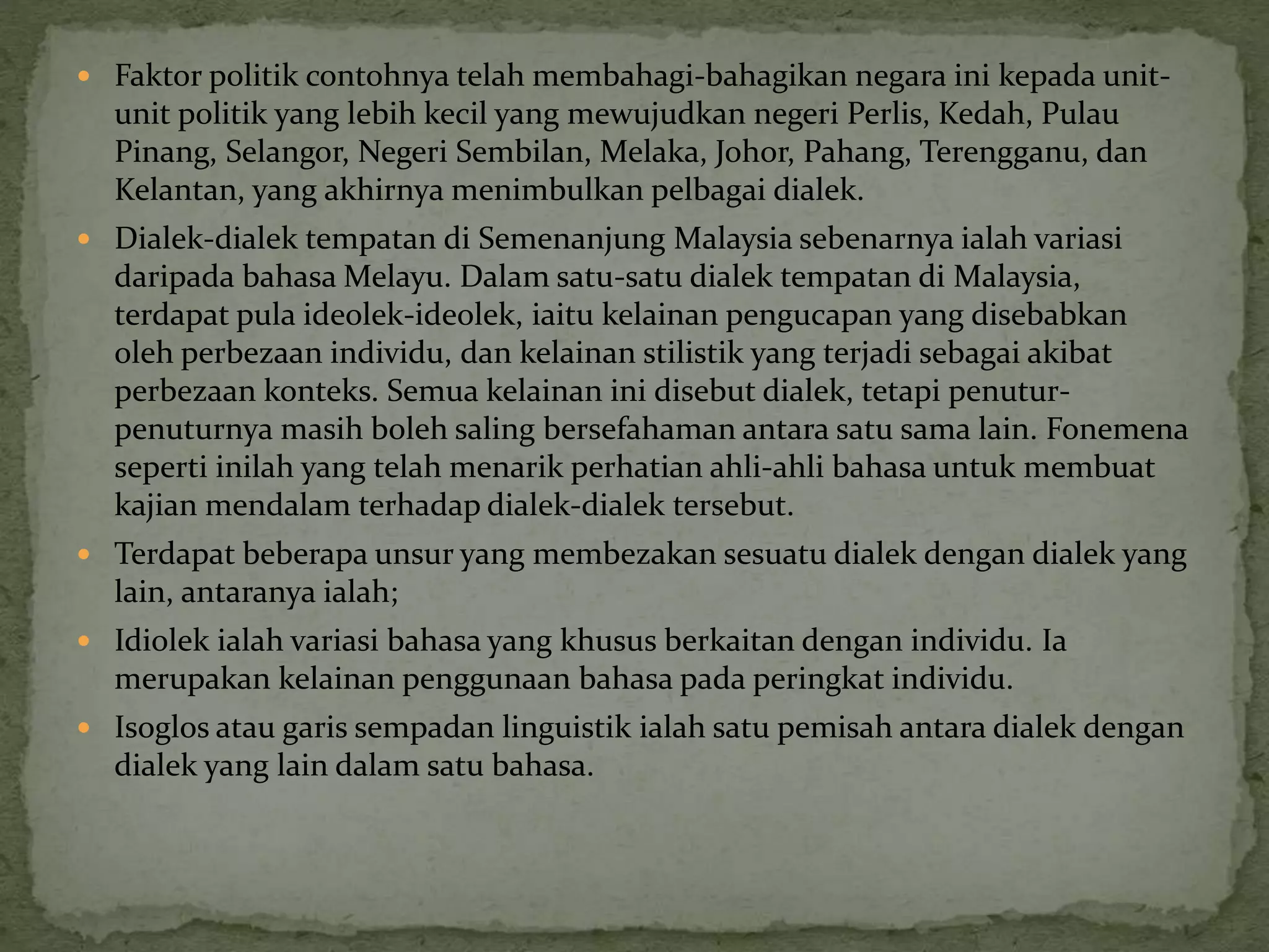 Variasi bahasa, bahasa isyarat | PPTX