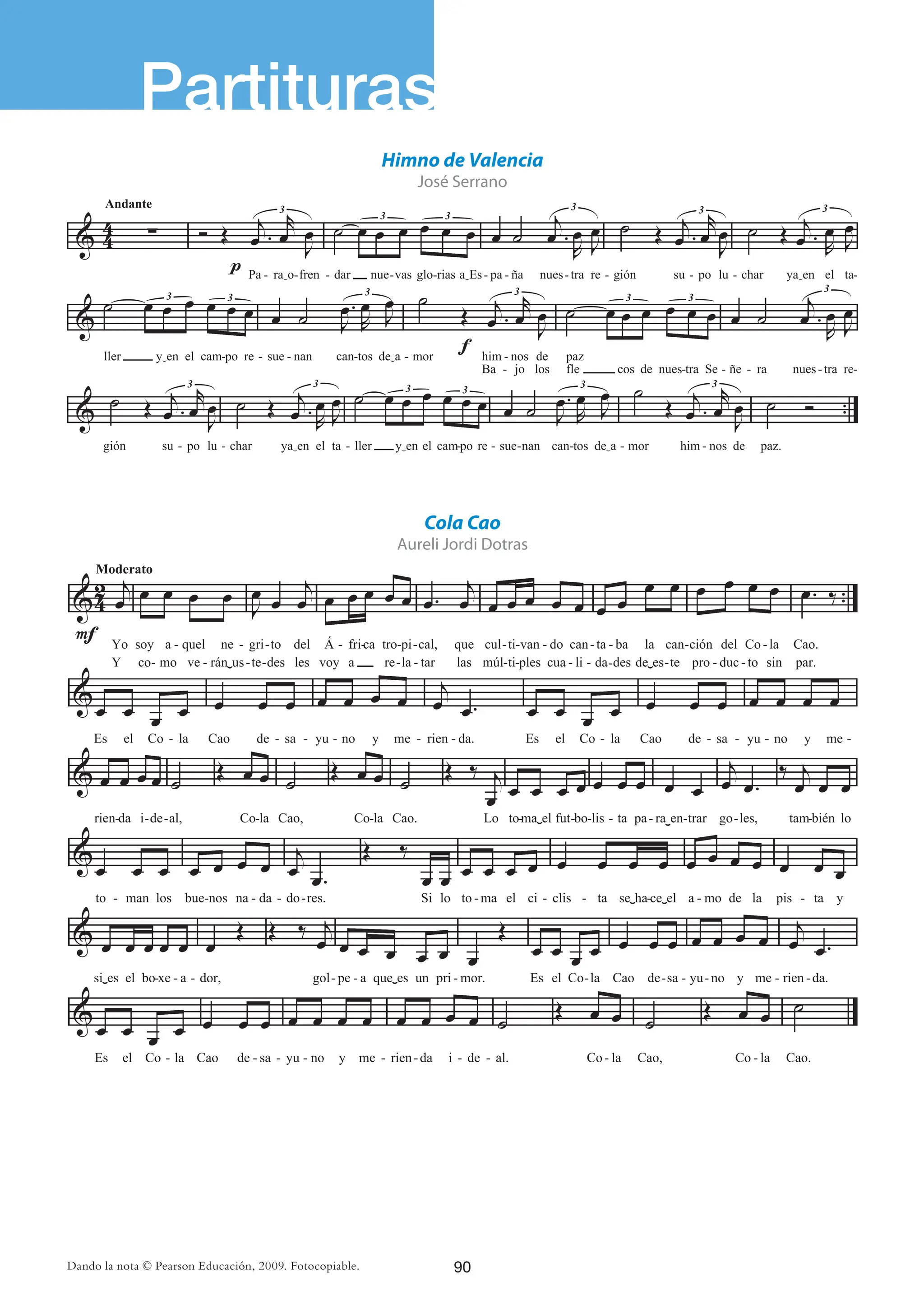 Varias Partituras Famosas.pdf imprescindibles | PDF