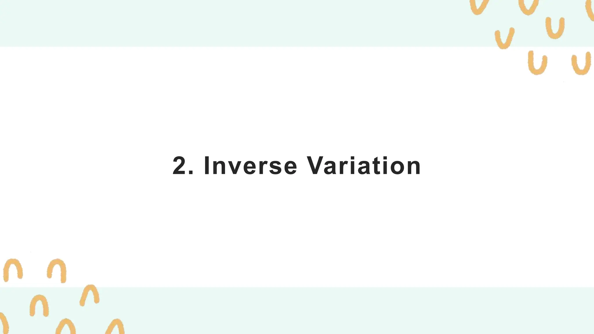 Different Types of Variations in Mathematics | PPTX