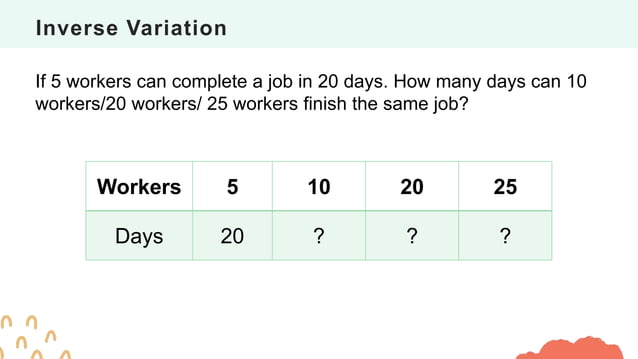 Different Types of Variations in Mathematics | PPTX | Physics | Science