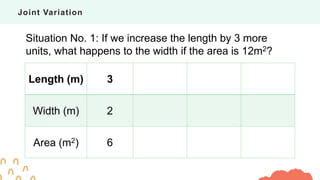 Different Types of Variations in Mathematics | PPTX