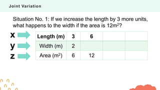 Different Types of Variations in Mathematics | PPTX