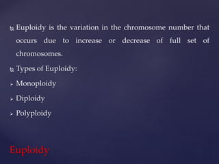 Variation in-chromosome-number | PPTX