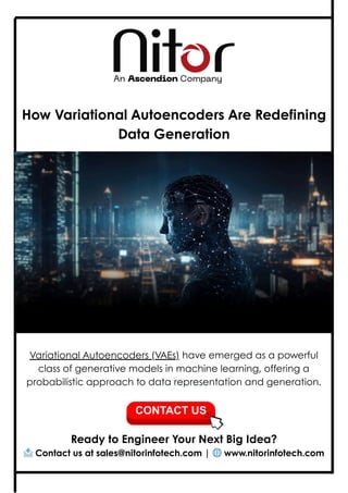 Why Variational Autoencoders Matter in Modern AI | PDF
