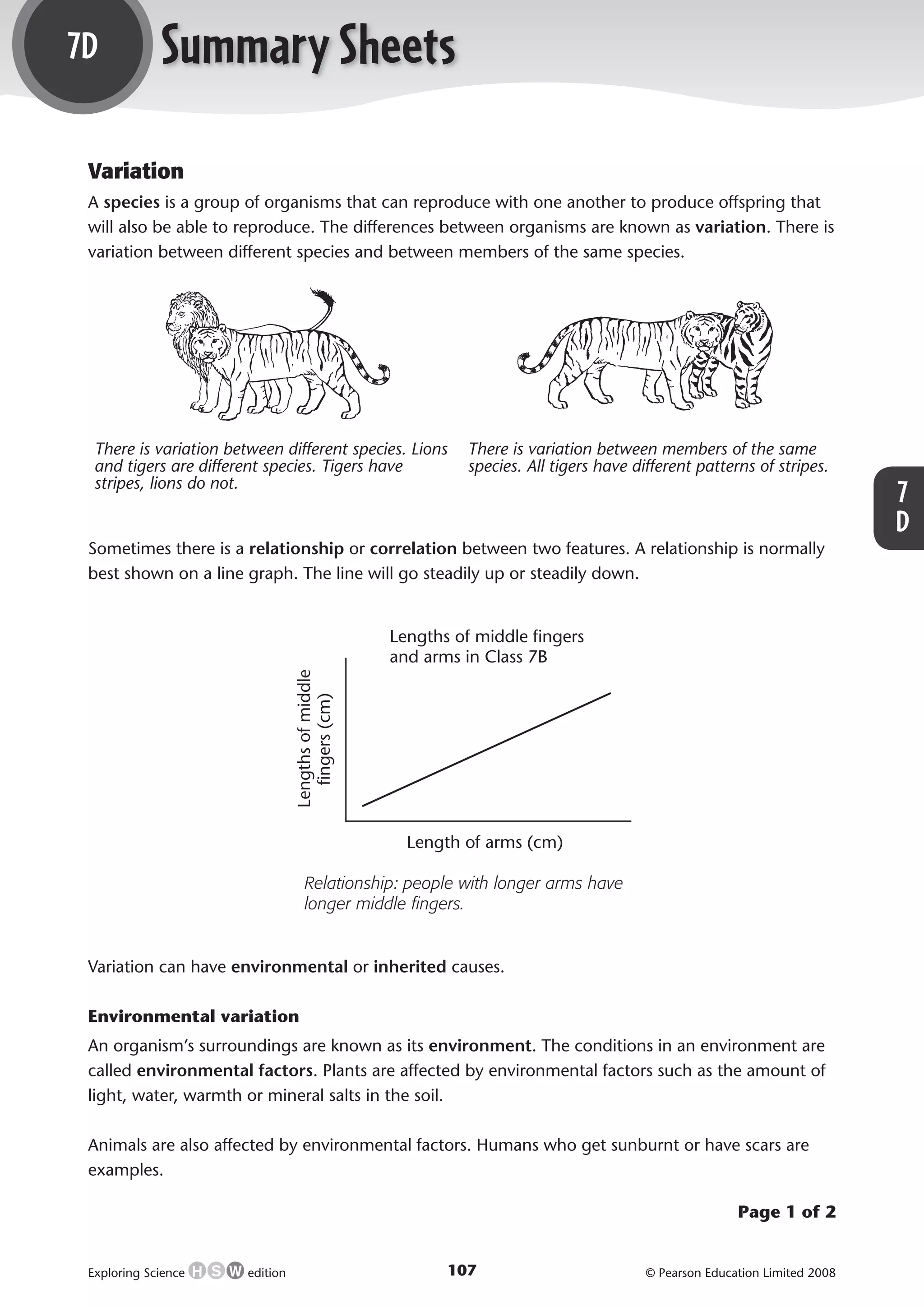 Variation and classification | PDF | Biological Sciences | Science