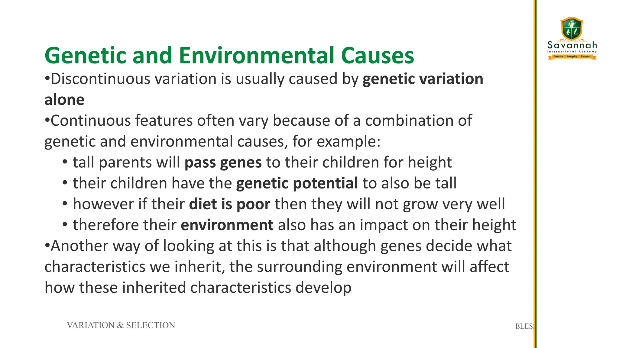 Variation And Natural Selection Igcse Biology Pdf