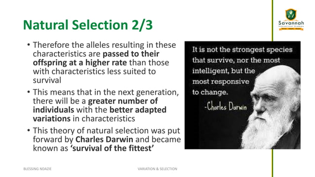 Variation And Natural Selection Igcse Biology Pdf