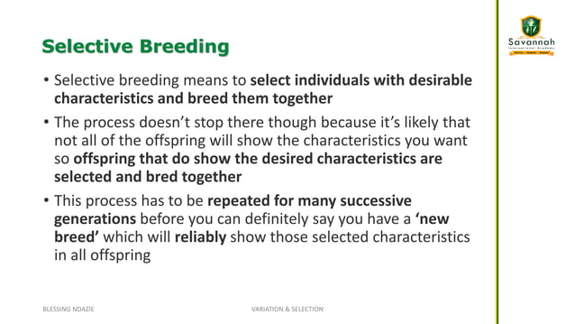 Variation And Natural Selection Igcse Biology Pdf