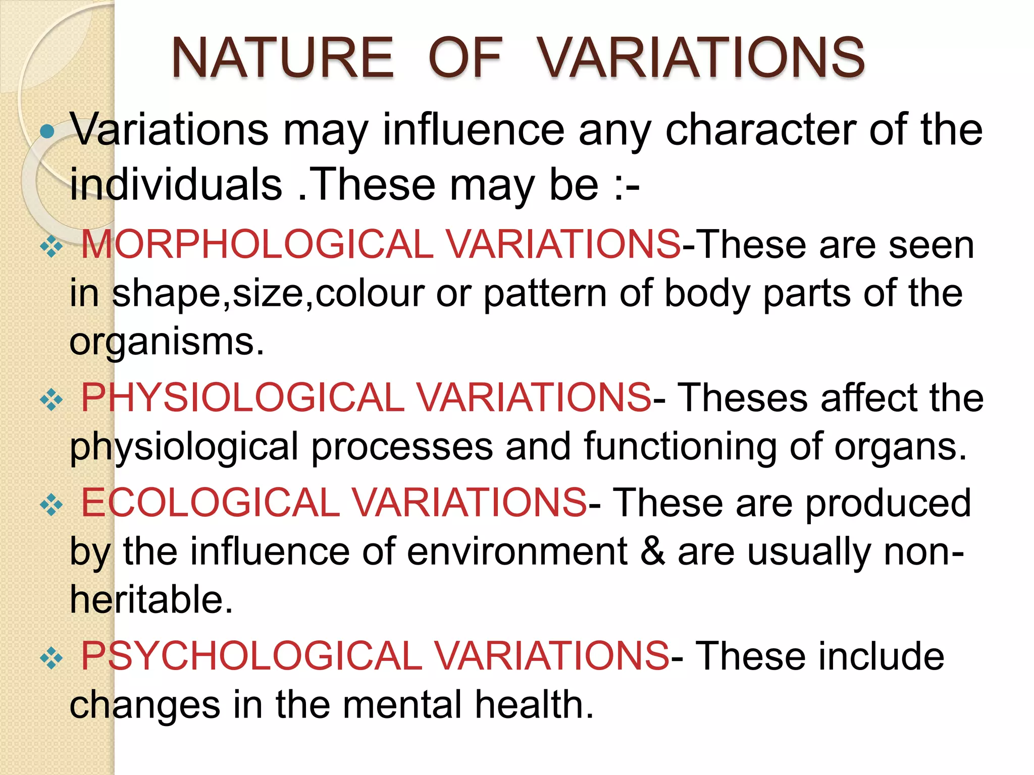 Variation (Genetics) | PPTX