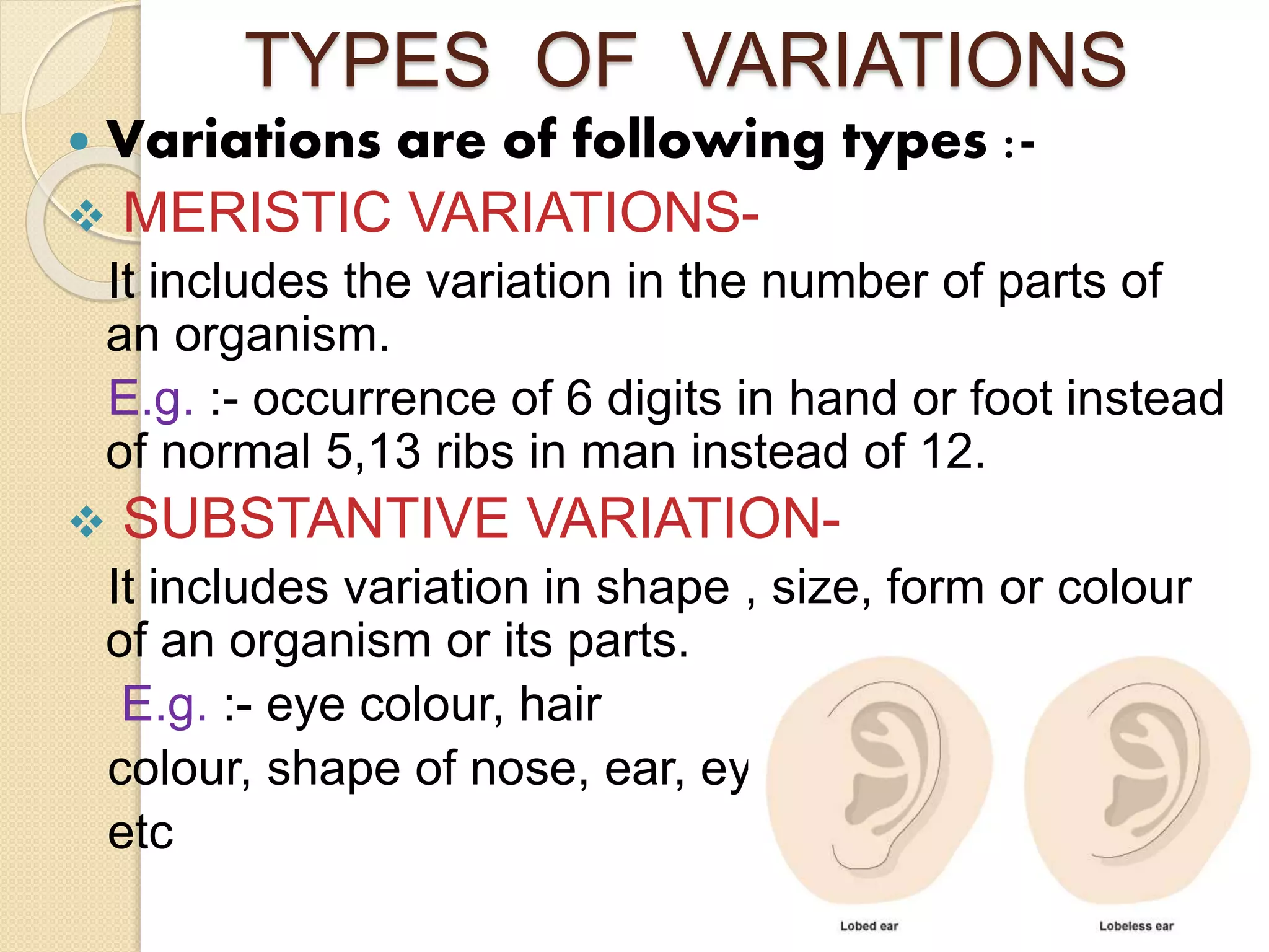 Variation (Genetics) | PPTX