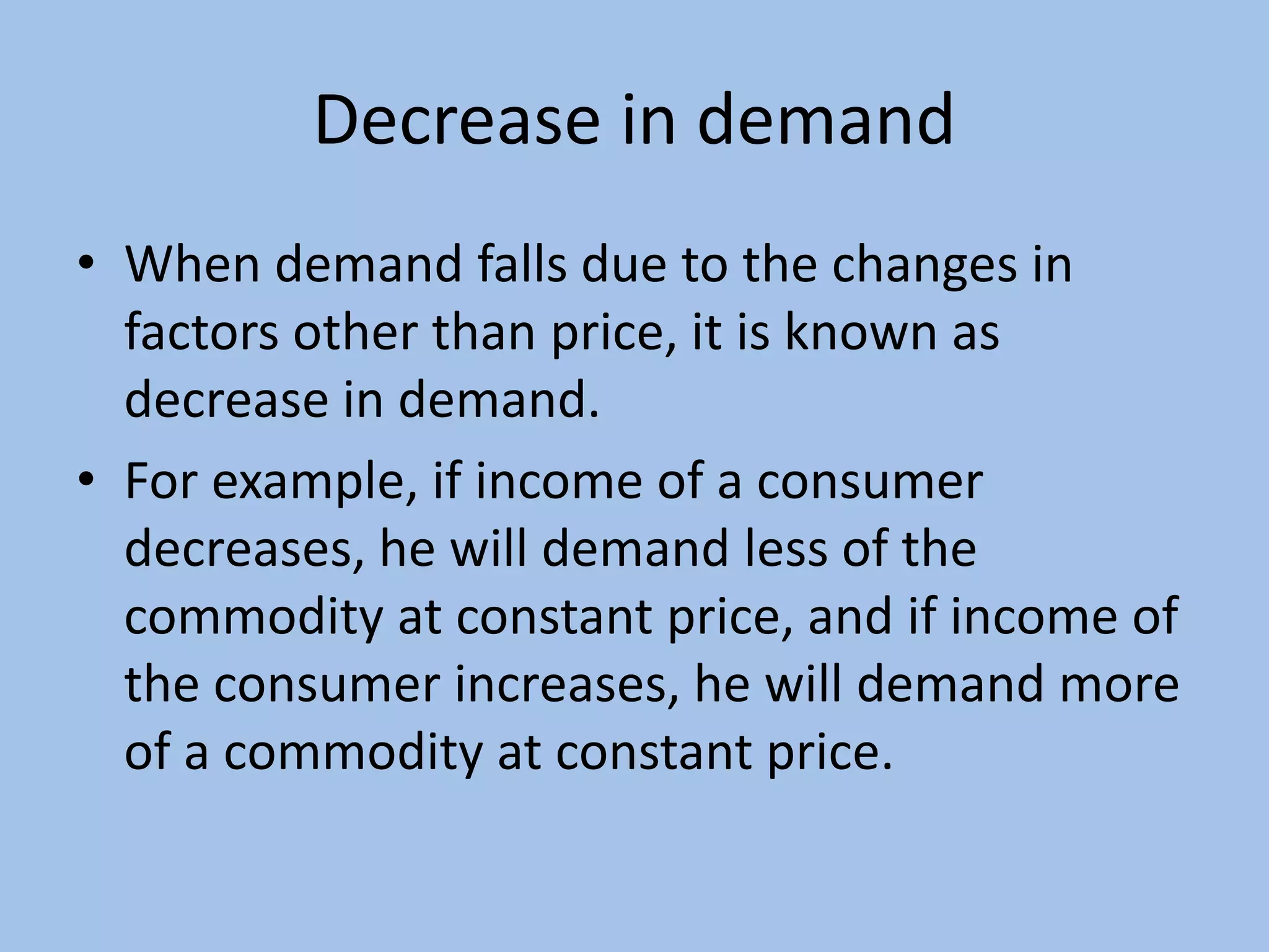 Variation & changes in demand | PPTX