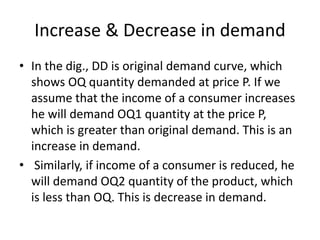 Variation & changes in demand | PPTX