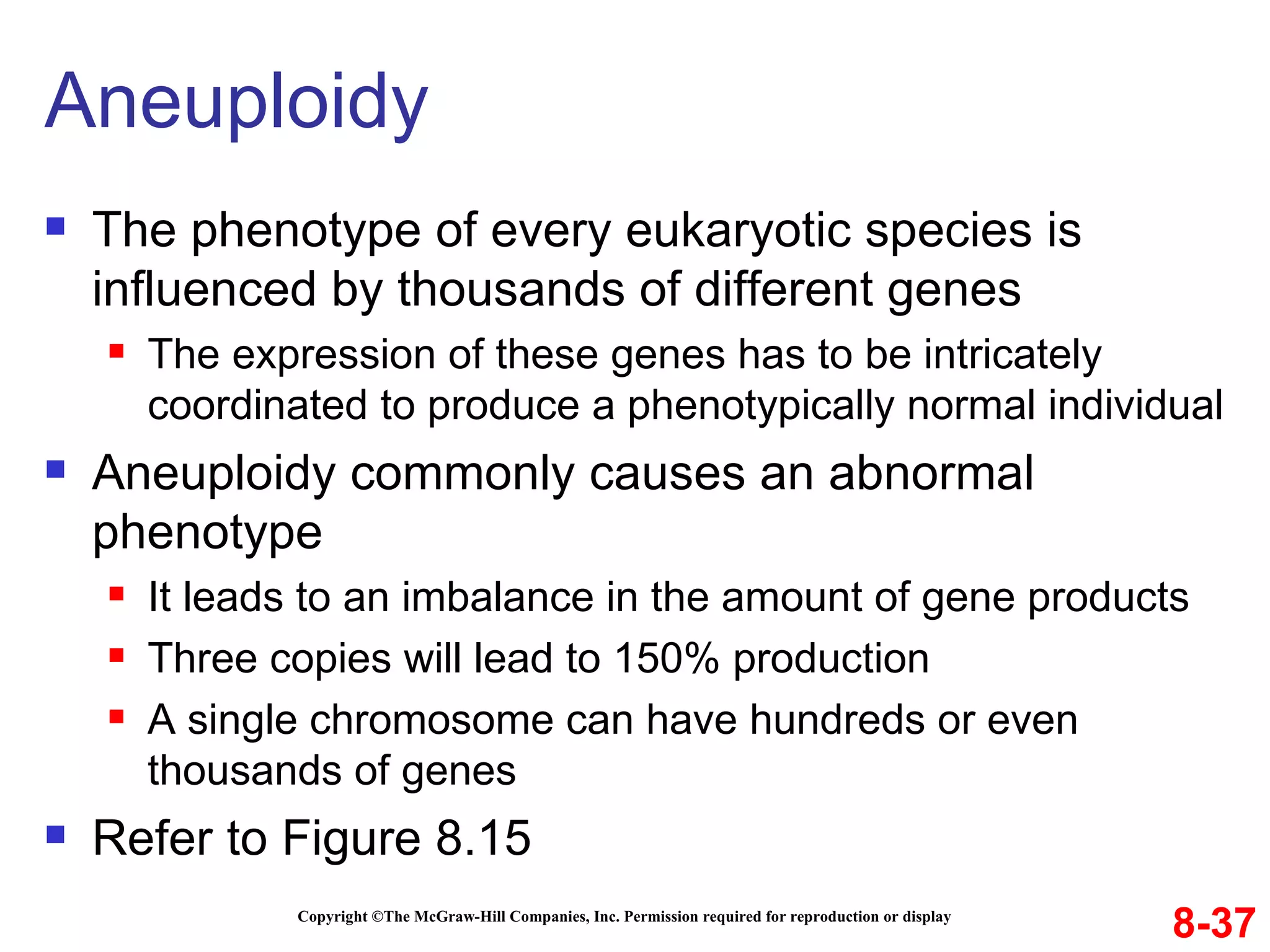 Variation in chromosome structure and number chapter 8 | PPT