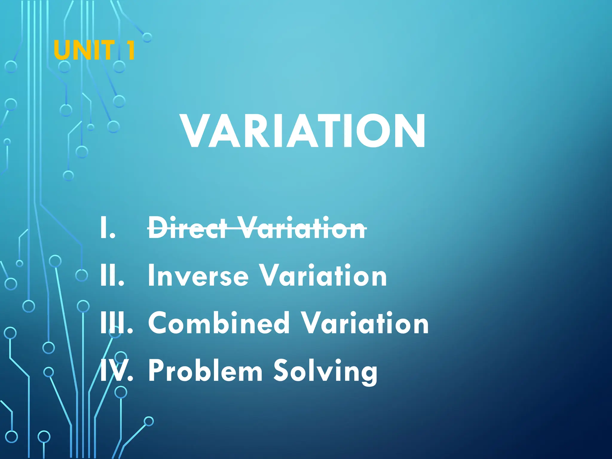 Lessons on Variation (Inverse Variation).pptx