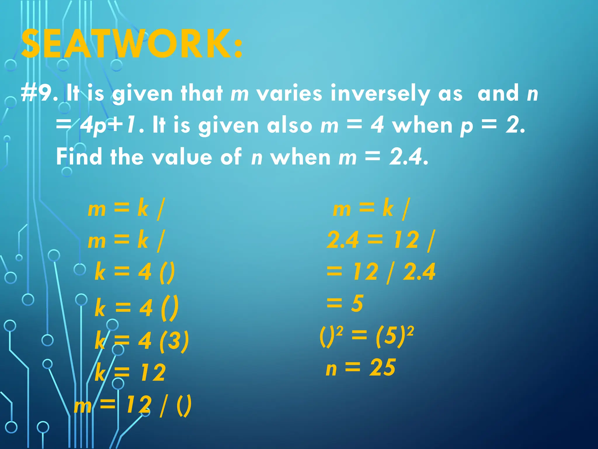 Lessons On Variation Inverse Variation Pptx