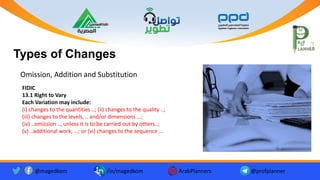 Variation Orders – Types, Permission and Consequences | PDF