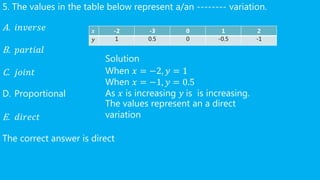 Variation revision card | PPT