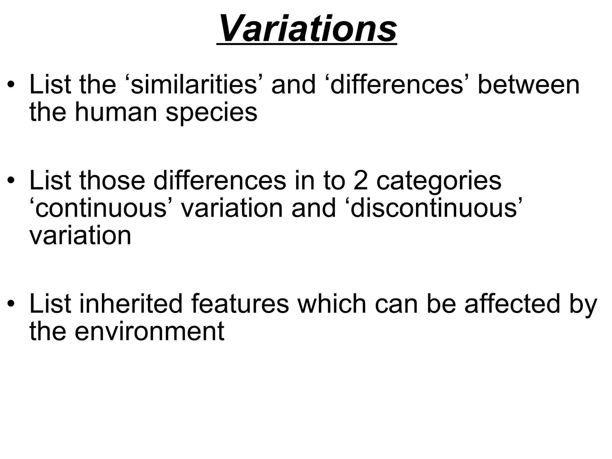 Variations | PPT